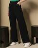 Buy Black Trousers & Pants for Women by Ketch Online | Ajio.com