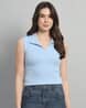Buy Aqua blue Tops for Women by COLOR CAPITAL Online | Ajio.com