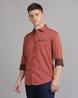 Buy Rust Shirts for Men by VOLUME ZERO Online | Ajio.com