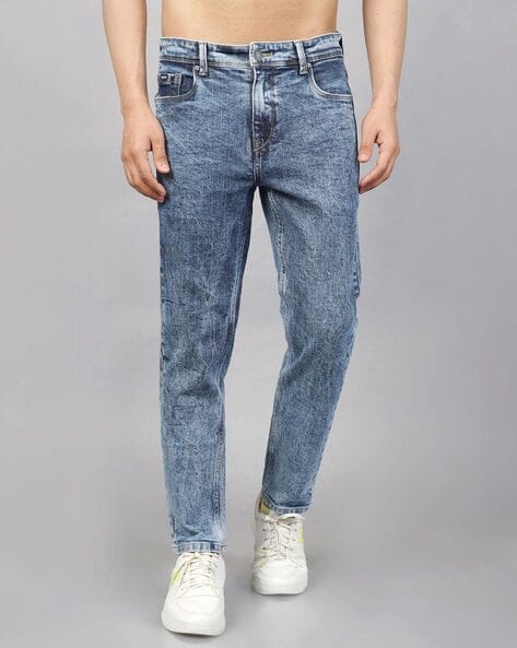 Buy LIGHT BLUE Jeans for Men by MEGHZ Online Ajio