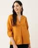 Buy Mustard Tops for Women by OFF LABEL Online | Ajio.com