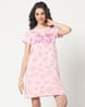 Buy Pink Nightshirts&Nighties for Women by Fig Online | Ajio.com