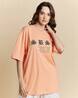 Buy Peach Tshirts for Women by COLOR CAPITAL Online | Ajio.com