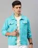 Buy Aqua Jackets & Coats for Men by VOGATI Online | Ajio.com