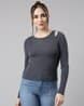 Buy Charcoal Tops for Women by SHOWOFF Online | Ajio.com
