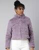 Buy Lavender Jackets & Coats for Women by SHOWOFF Online | Ajio.com