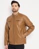 Buy Tan Jackets & Coats for Men by OKANE Online | Ajio.com