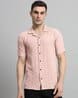 Buy Peach Shirts for Men by WUXI Online | Ajio.com