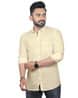 Buy Cream Shirts for Men by SKC Online | Ajio.com