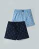 Buy Blue Boxers for Men by Altheory by AZORTE Online | Ajio.com