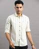 Buy Cream Shirts for Men by COOL COLORS Online | Ajio.com