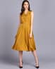 Buy Mustard Dresses for Women by RUDRAAKSHA Online | Ajio.com
