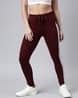 Buy Maroon Track Pants for Women by SHOWOFF Online | Ajio.com
