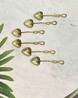 Buy Mason Home Set of 6 Gold Heart Dessert Spoons | Gold Color Home ...