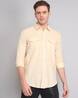 Buy Cream Shirts for Men by Trybuy.in Online | Ajio.com