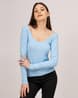 Buy Sky blue Tops for Women by PYR8 Online | Ajio.com