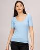 Buy Sky blue Tops for Women by PYR8 Online | Ajio.com