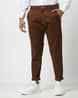 Buy Brown Trousers & Pants for Men by NETPLAY Online | Ajio.com