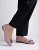 Buy Mauve Flat Shoes for Women by Shoetopia Online | Ajio.com