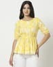 Buy Yellow Tops for Women by HAWT Online | Ajio.com