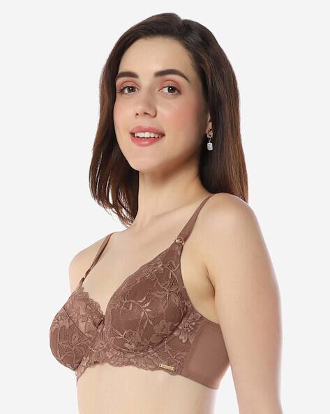 Buy Brown Bras for Women by Amante Online | Ajio.com