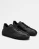 Buy Tod's Leather Low-Top Sneakers | Black Color Men | AJIO LUXE