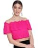 Buy Fuchsia Tops for Women by AKIMIA Online | Ajio.com