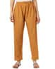 Buy Bronze Trousers & Pants for Women by DEIFIC Online | Ajio.com