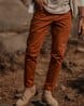 Buy Rust Trousers & Pants for Men by Andamen Online | Ajio.com