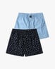 Buy Blue Boxers for Men by Altheory by AZORTE Online | Ajio.com
