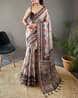 Buy Grey Sarees for Women by GRIVA DESIGNER Online | Ajio.com