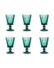 Buy La Rochere Set of 6 Abeille Green Stemmed Wine Glass - 240 ml ...