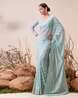Buy Powder blue Sarees for Women by SOCH Online | Ajio.com