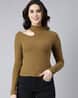 Buy Olive Tops for Women by SHOWOFF Online | Ajio.com