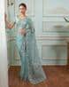 Buy Powder Blue Sarees for Women by SOCH Online | Ajio.com