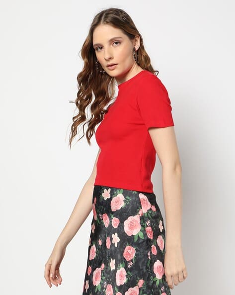 Buy Red Tops for Women by YOUSTA Online | Ajio.com