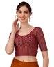 Buy Maroon Blouses for Women by Ezstall Online | Ajio.com