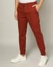 Buy Rust Track Pants for Men by The Indian Garage Co Online | Ajio.com