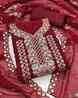 Buy Red Dress Material for Women by GRIVA DESIGNER Online | Ajio.com
