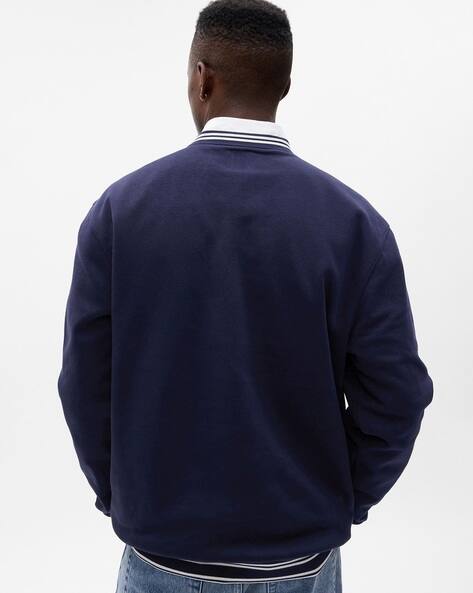 Buy Navy Blue Sweatshirt & Hoodies for Men by GAP Online | Ajio.com