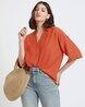 Buy Rust Shirts for Women by DL WOMAN Online | Ajio.com