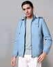 Buy Sky Blue Jackets & Coats for Men by Fort Collins Online | Ajio.com