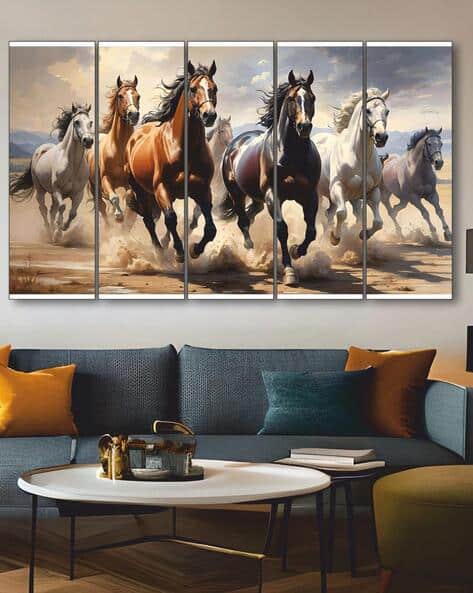 Horse wall art store