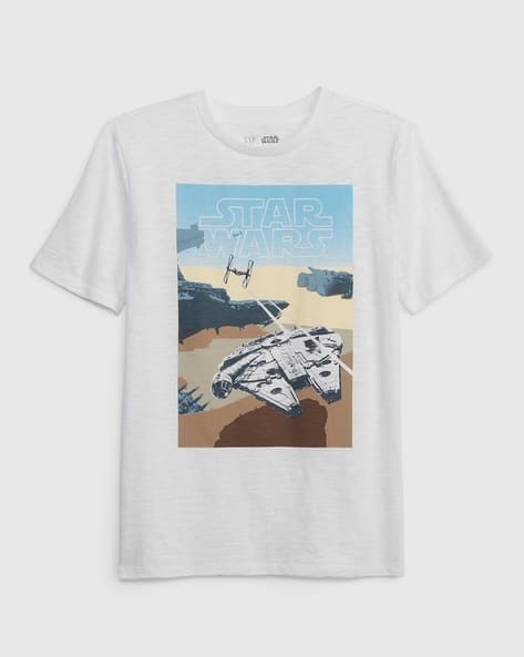 Buy White Tshirts for Boys by Gap Kids Online Ajio