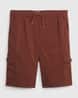 Buy Rust Shorts & 3/4ths for Boys by Gap Kids Online | Ajio.com