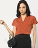 Buy Rust Tops for Women by Fig Online | Ajio.com