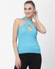 Buy Turquoise blue Tops for Women by KALT Online | Ajio.com