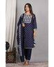 Buy Blue Kurta Suit Sets for Women by DHANOTA Online | Ajio.com