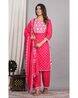 Buy Pink Kurta Suit Sets for Women by DHANOTA Online | Ajio.com