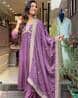 Buy Mauve Kurta Suit Sets for Women by BLACK SCISSOR Online | Ajio.com